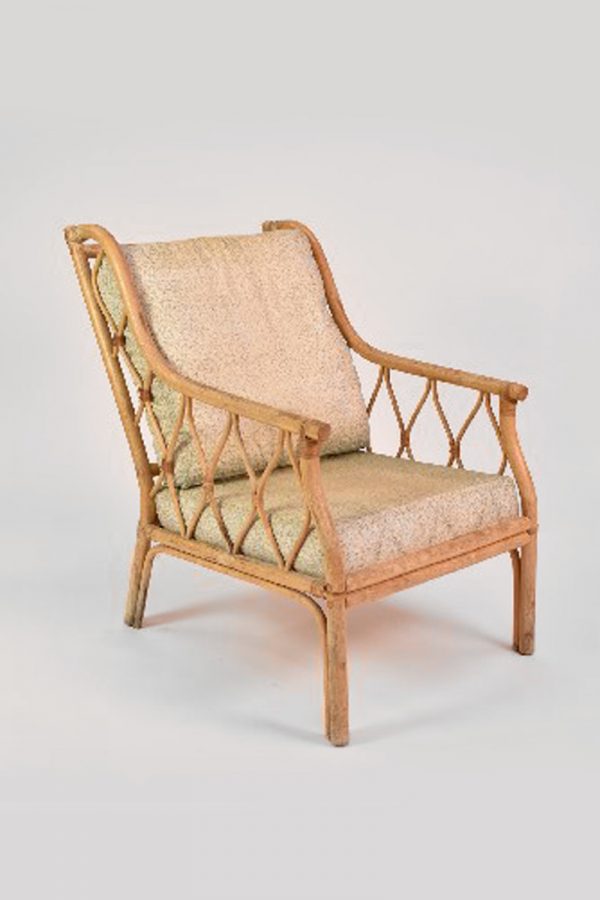 Cane & Bamboo Easy Chair - The Classic Modern Prop Hire Company