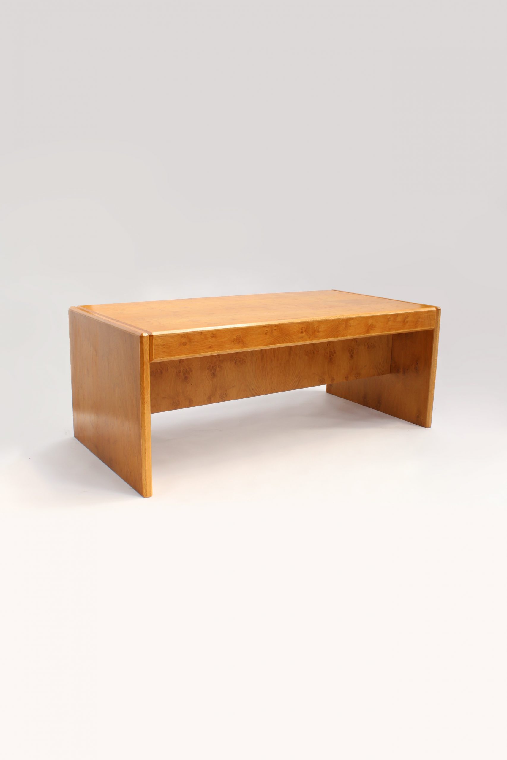 Oak HK Desk - The Classic Modern Prop Hire Company